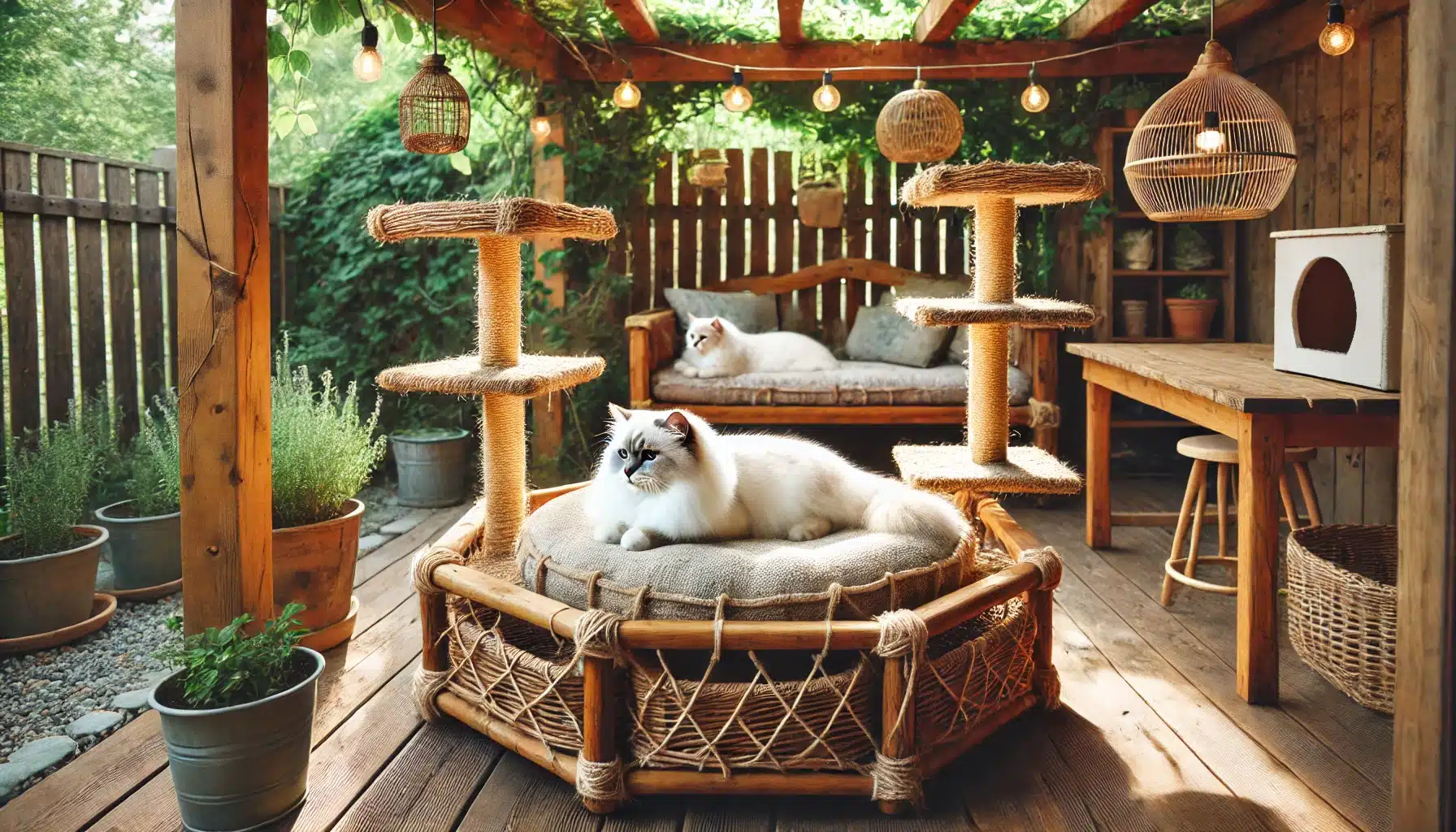 Catio Furniture Ideas For Making Your Catio Super Pretty [2024 ...